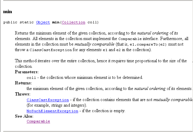 Collection Classes: Final Issues