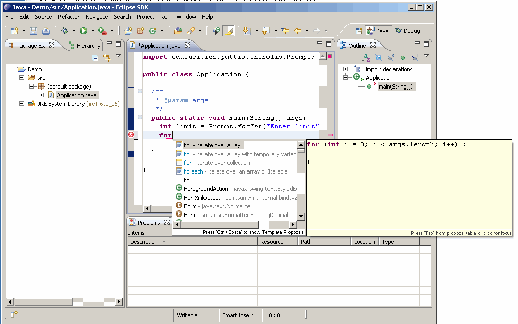 Windows Operating System & Eclipse IDE