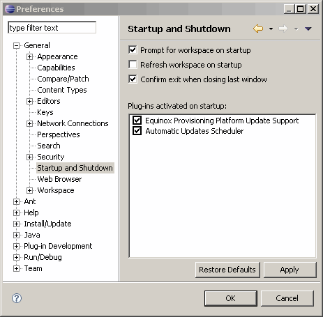 Windows Operating System & Eclipse IDE